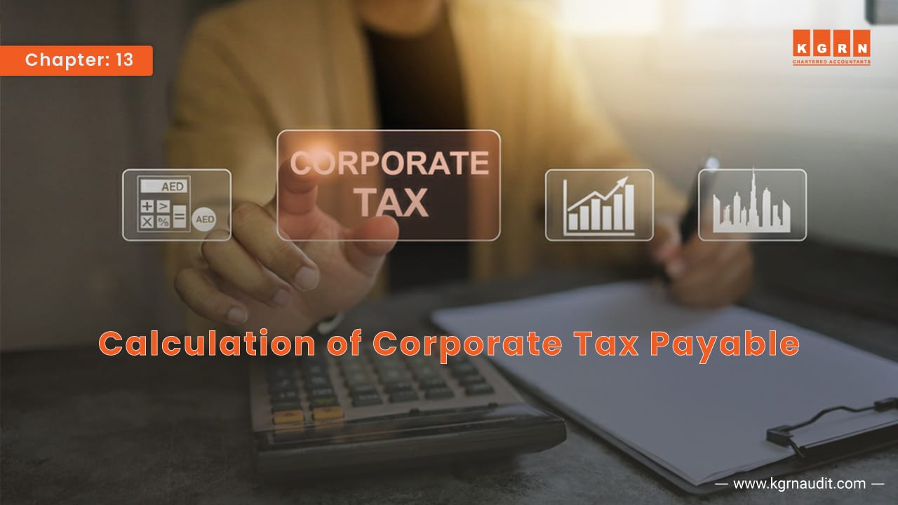 Chapter 13 – Calculation of Corporate Tax Payable | KGRN